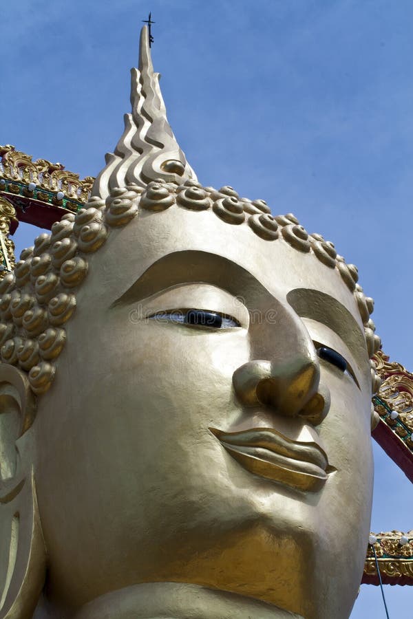 Golden big buddha stock photo. Image of religious, historic - 24700030
