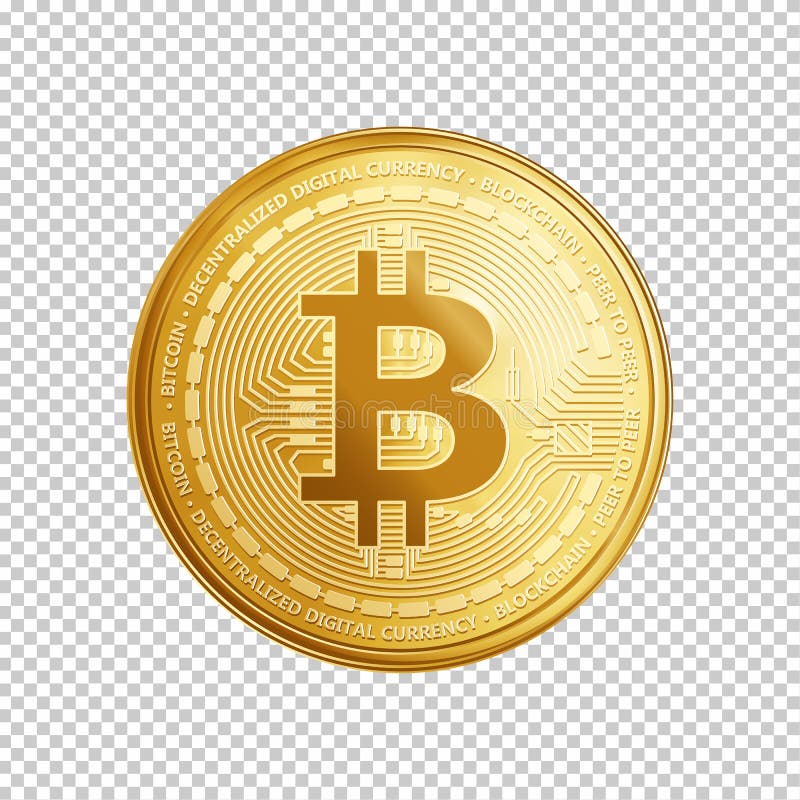 Golden Bitcoin Coin Symbol. Stock Vector - Illustration of design ... Golden Bitcoin Coin Symbol. Stock Vector - Illustration of design ...