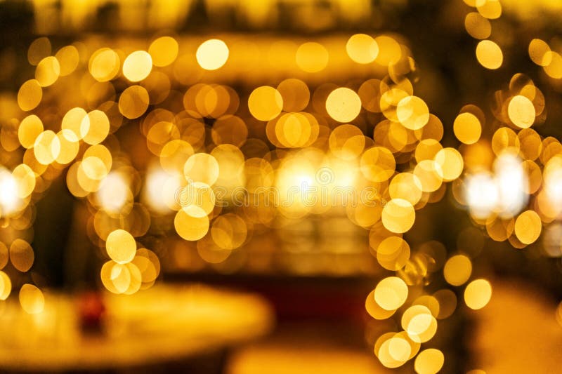 Golden Bokeh Background stock photo. Image of shiny - 275567470