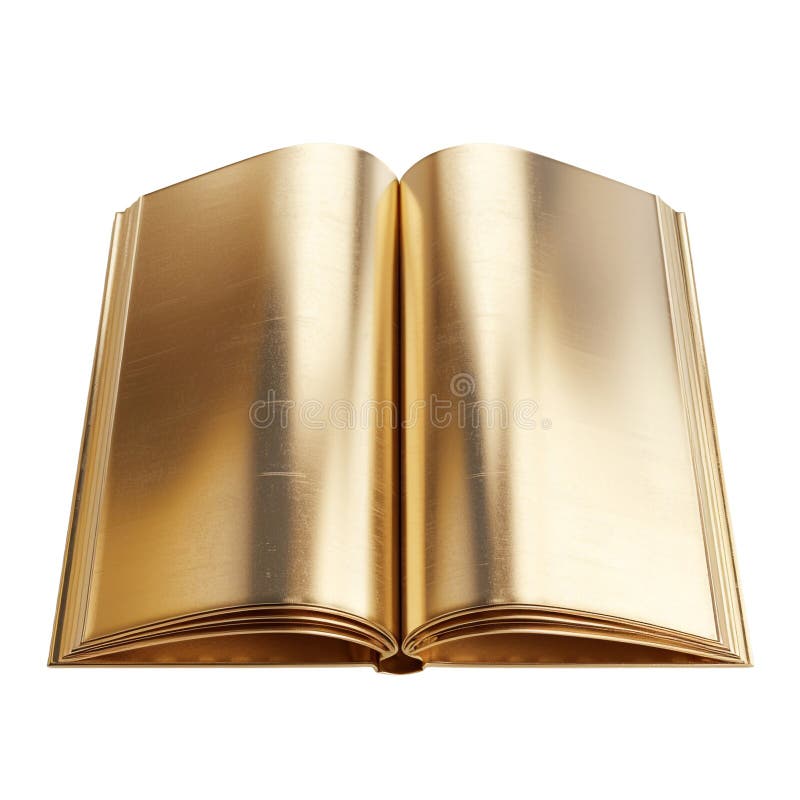 Golden Book stock photo. Illustration of illumination - 348881966