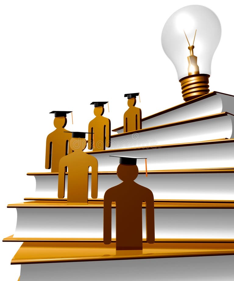 Graduation Stairs Stock Illustrations – 787 Graduation Stairs Stock ...