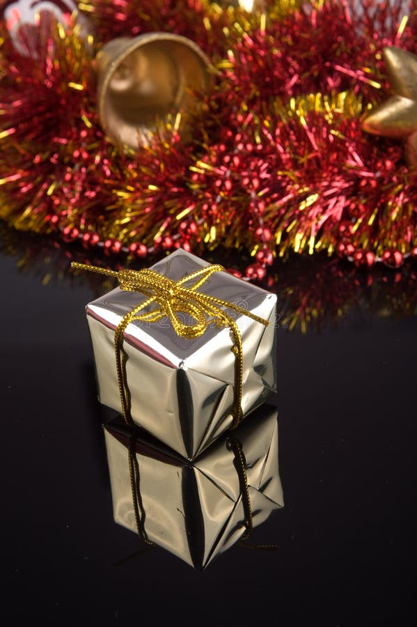 Golden box stock photo. Image of decoration, color, selective - 11733072