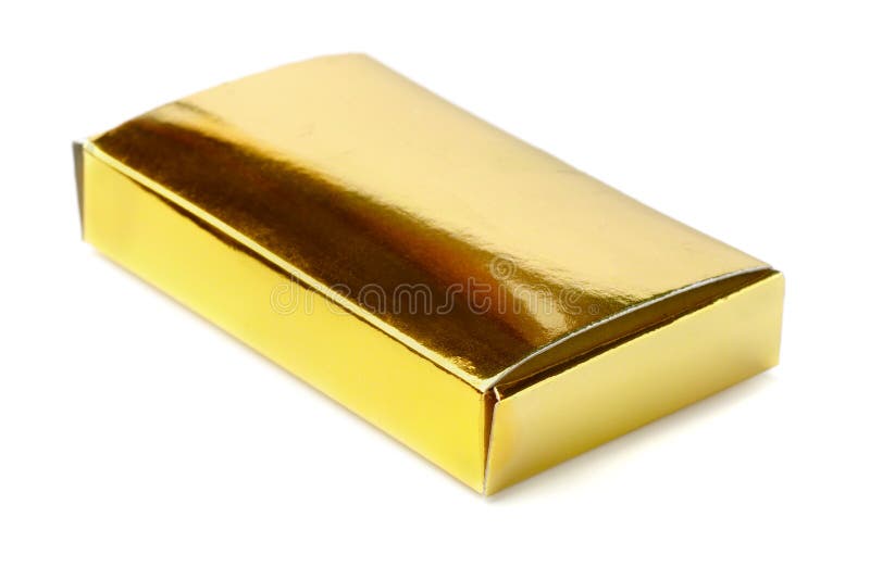 Golden box stock photo. Image of closed, greeting, closeup - 36792020