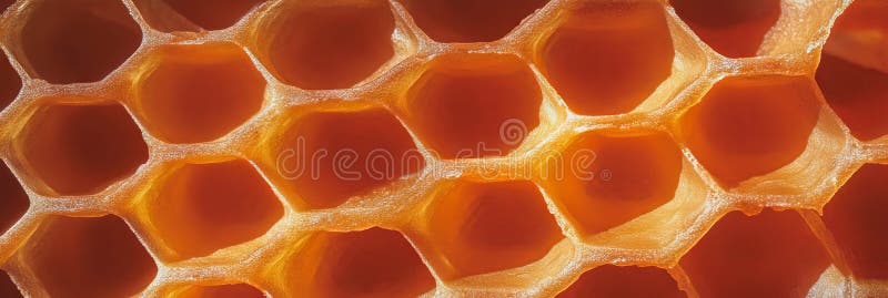 Golden Brown Cone Wafer Texture Featuring Large Diamond Grids and Thick ...