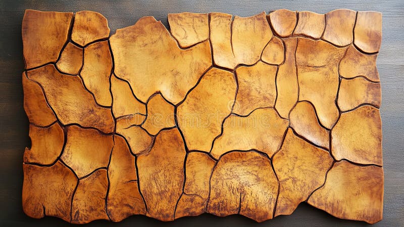 Golden Brown Crisp Surface Cracking Gently, Toasted Texture Study ...