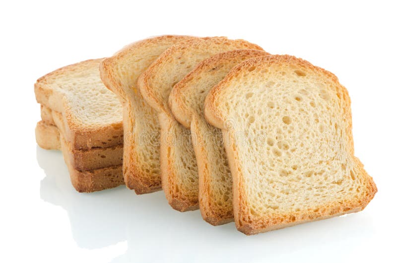Golden brown toast stock image. Image of isolated, bread - 29392207