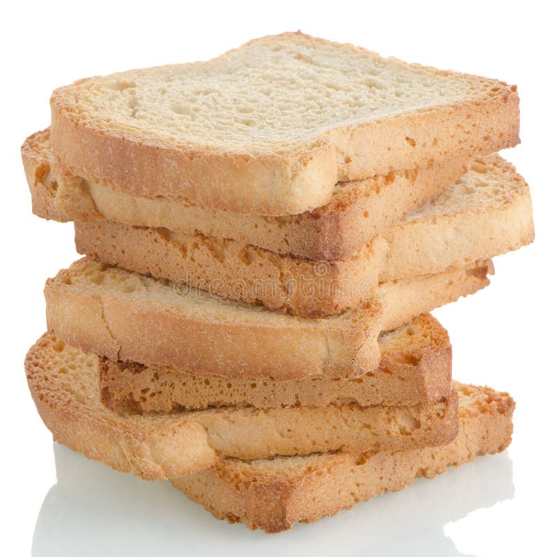 Golden brown toast stock image. Image of isolated, brown - 111358253