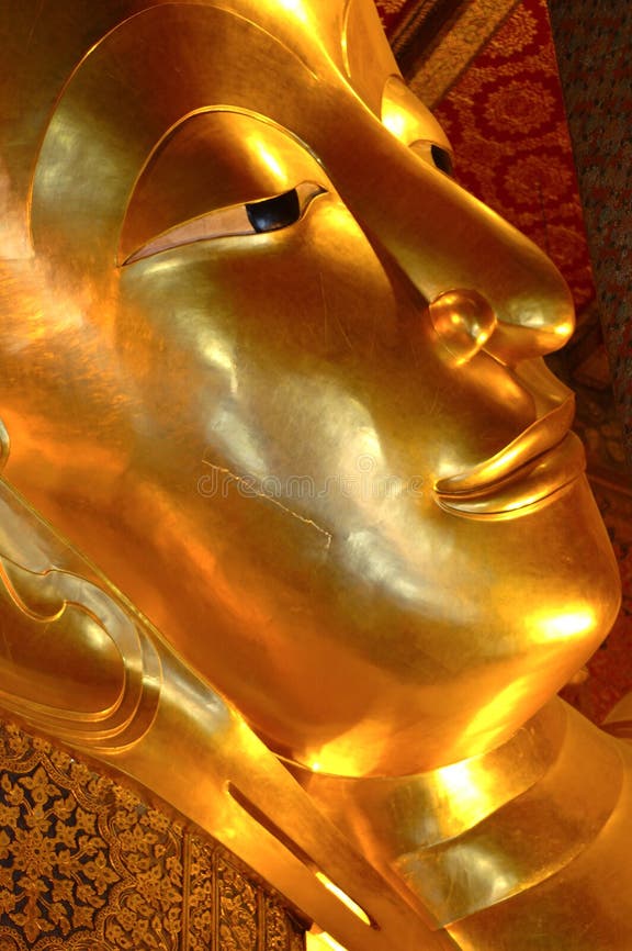 Golden Buddah stock image. Image of peace, asian, indian - 10539241