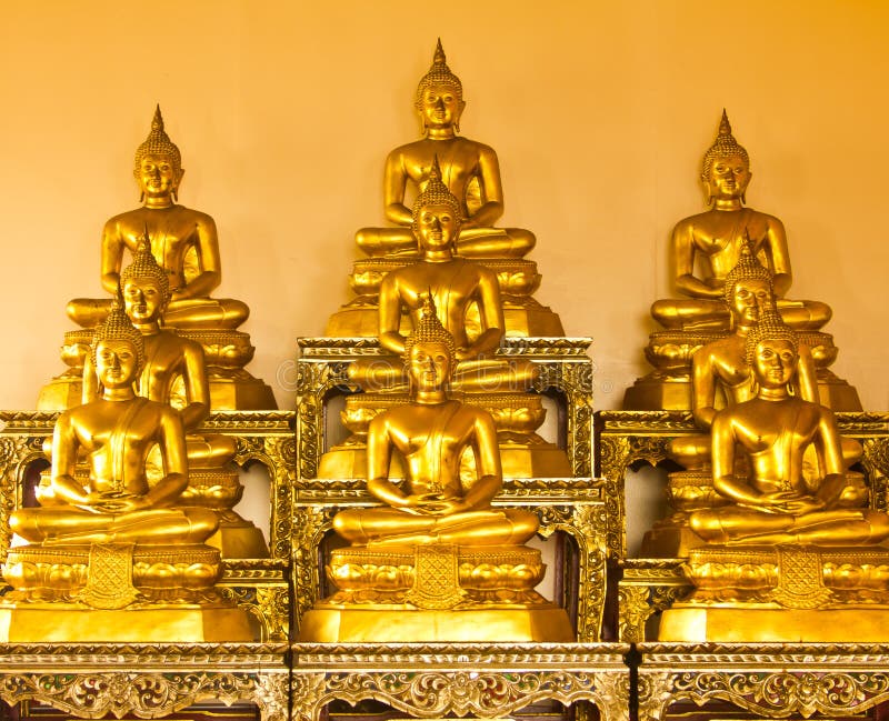 Golden buddha stock photo. Image of buddha, creed, asian - 16151048