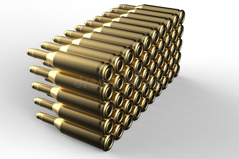 Gold Bullets Pile Stock Illustrations – 16 Gold Bullets Pile Stock ...
