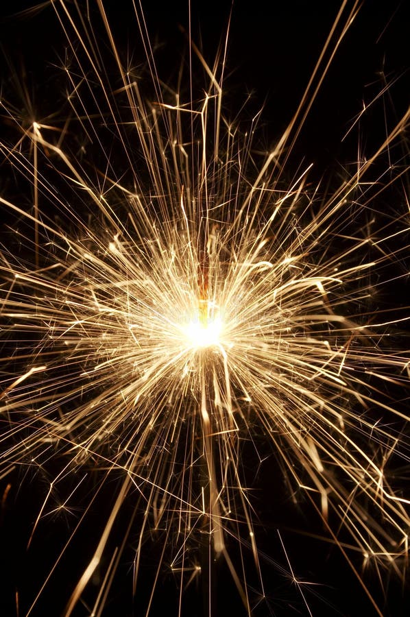 Sparkler-2 stock image. Image of halloween, glow, golden - 477663