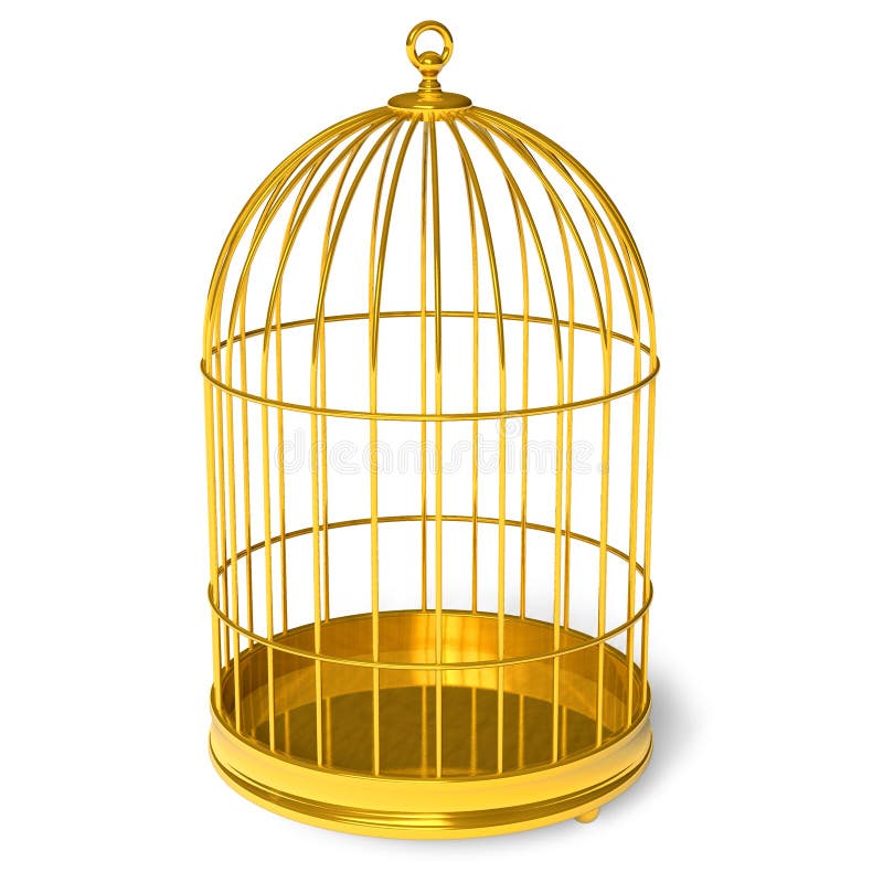 Golden Cage Stock Photos - Image: 13905233