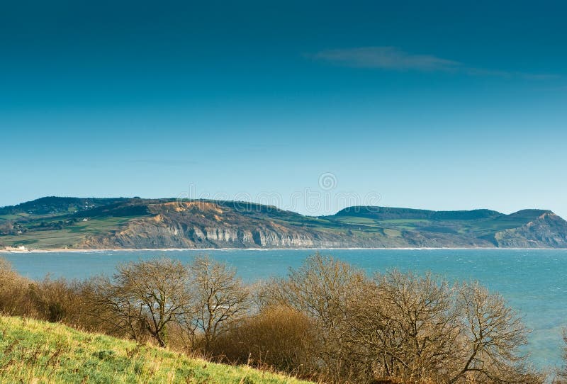 Golden Cap, Dorest stock photo. Image of cliffs, cliff - 23292886
