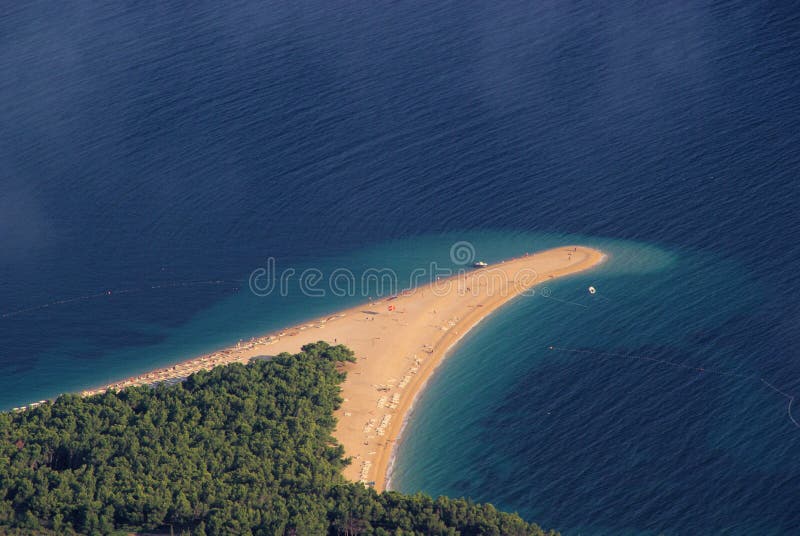 Golden Cape stock image. Image of cape, beach, croatia - 29856305