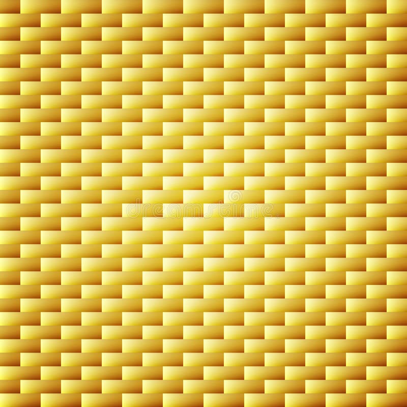 Golden Carbon Kevlar Texture Background Stock Vector - Illustration of ...