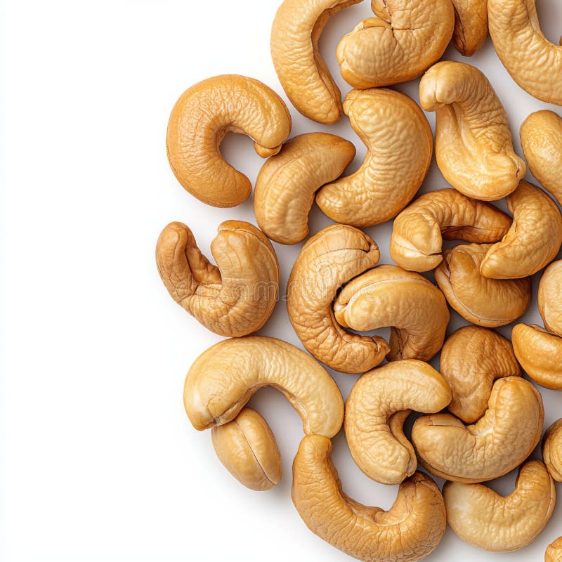 Golden Cashews: a Nutritious and Delicious Snack Stock Photo - Image of ...