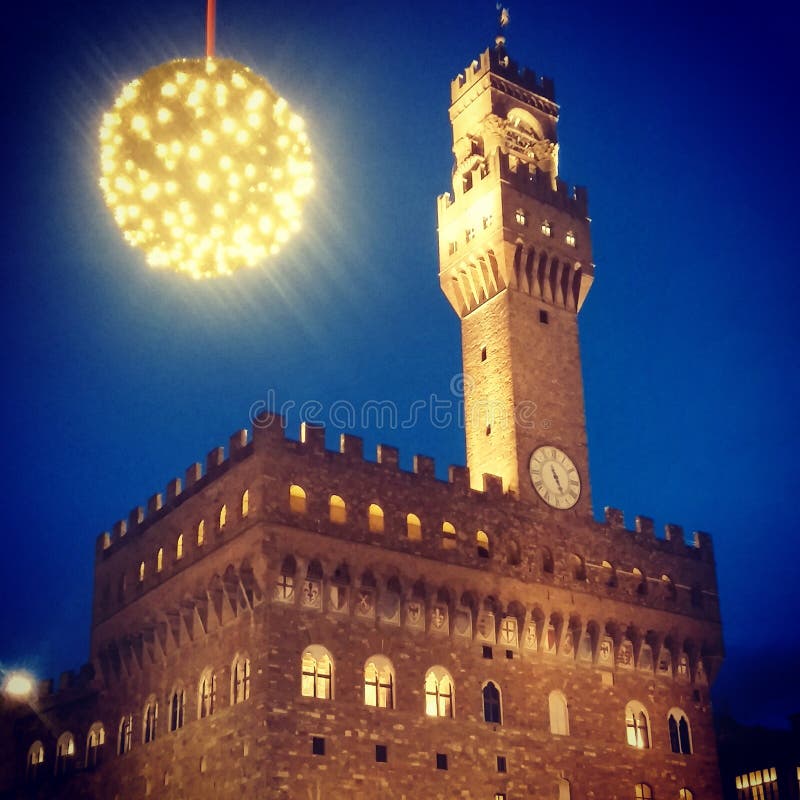 Golden castle stock image. Image of florence, medieval - 69751685