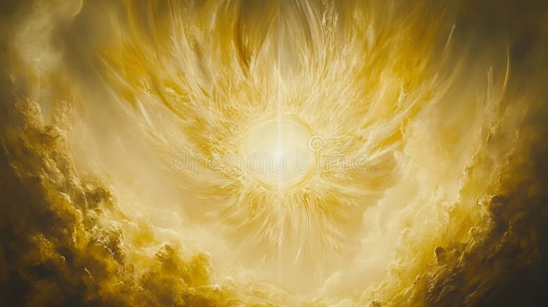 Abstract Heavenly Background Light from Heaven Revelation Concept AI ...
