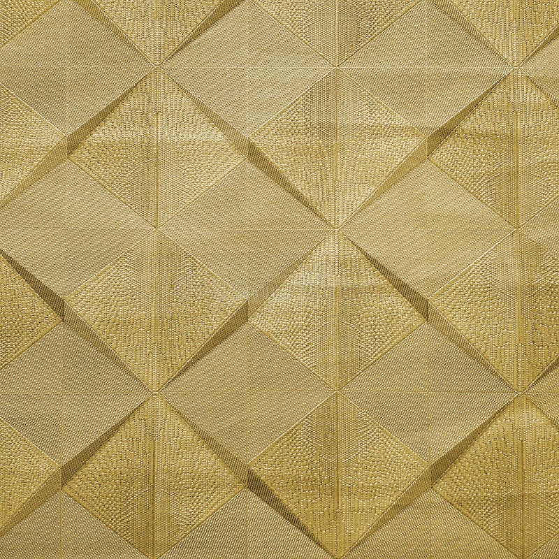 Golden Ceramic Tile with Geometric Pattern for Wall and Floor ...