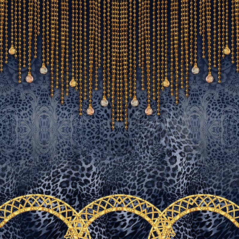 Leopard Skin Pattern. Trendy Fashion Seamless Pattern. Wildlife ...