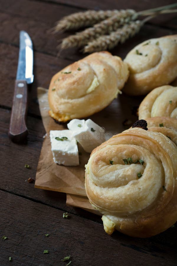 Golden cheese pie stock image. Image of balkan, fresh - 42339773