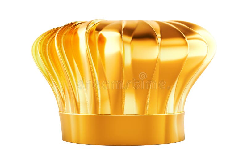Golden Chef Hat Toque Stock Illustrations – 7 Golden Chef Hat Toque ...