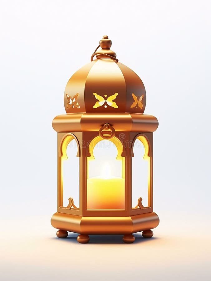 Golden Christmas Lantern Isolated Golden Christmas Tree Golden ...
