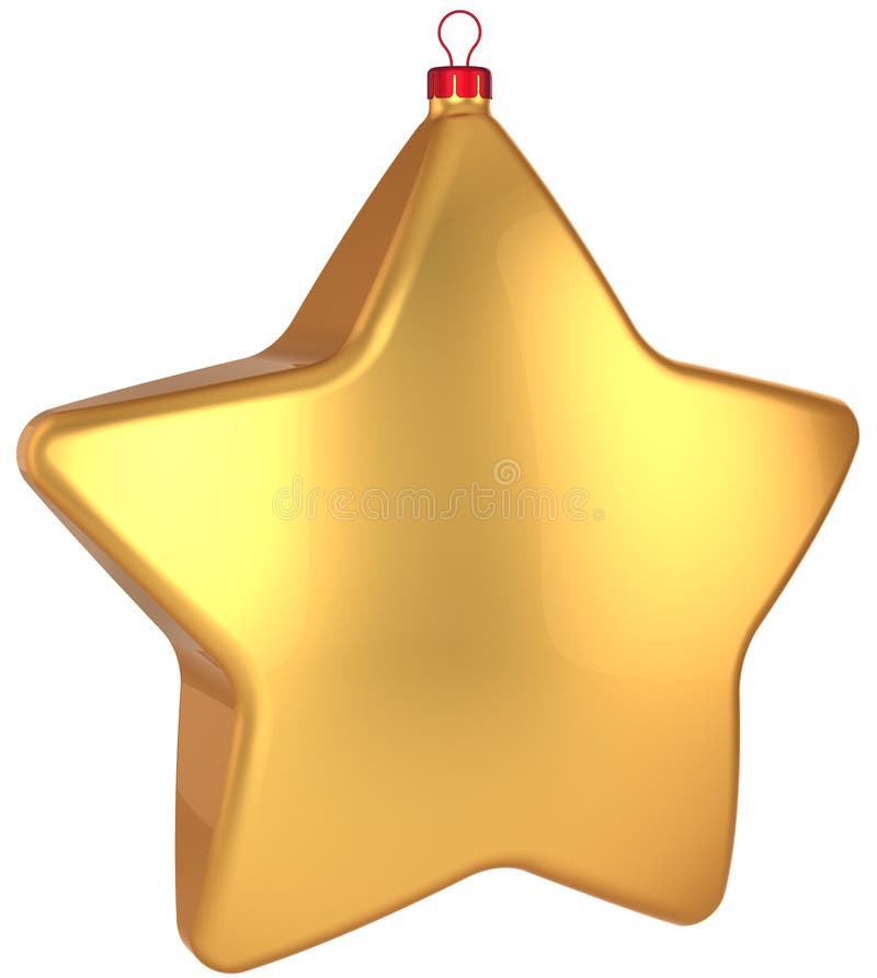 Gold star stock illustration. Illustration of xmas, object - 21605452