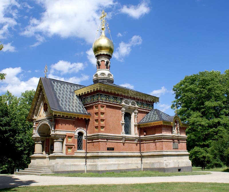 Golden Church Picture. Image: 5710695