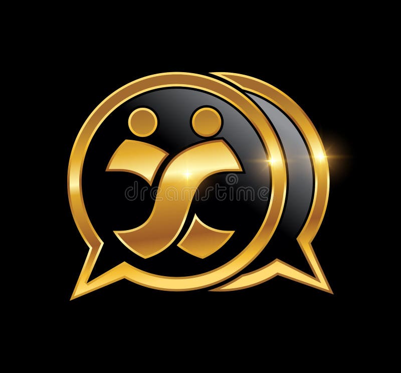 Golden Circle Letter D stock vector. Illustration of corporate - 229610669