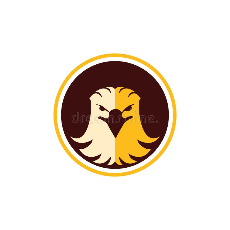 Circle Eagle Hawk Logo Symbol Stock Illustrations – 872 Circle Eagle ...