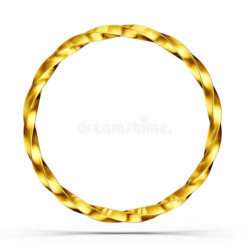 Golden circle stock illustration. Illustration of golden - 113395690