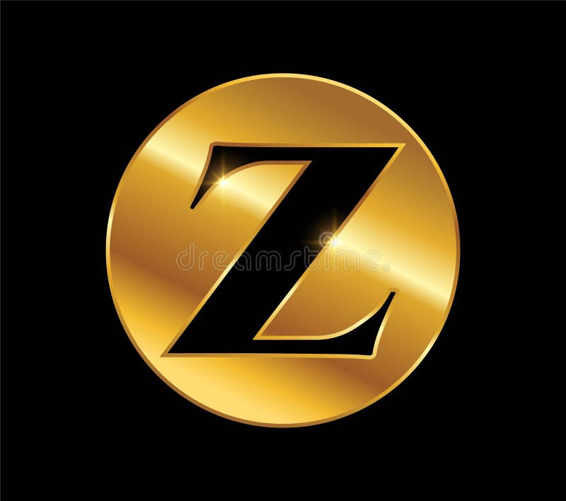 Luxury Logo Letter Z Golden Monogram Stock Illustrations – 614 Luxury ...