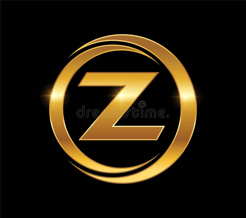 Luxury Logo Letter Z Golden Monogram Stock Illustrations – 614 Luxury ...