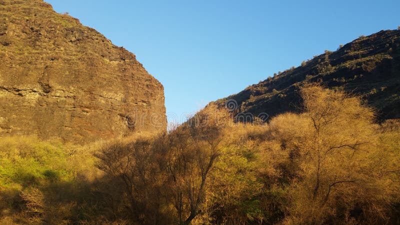Golden Cliffs stock image. Image of golden, sunset, cliffs - 83167469