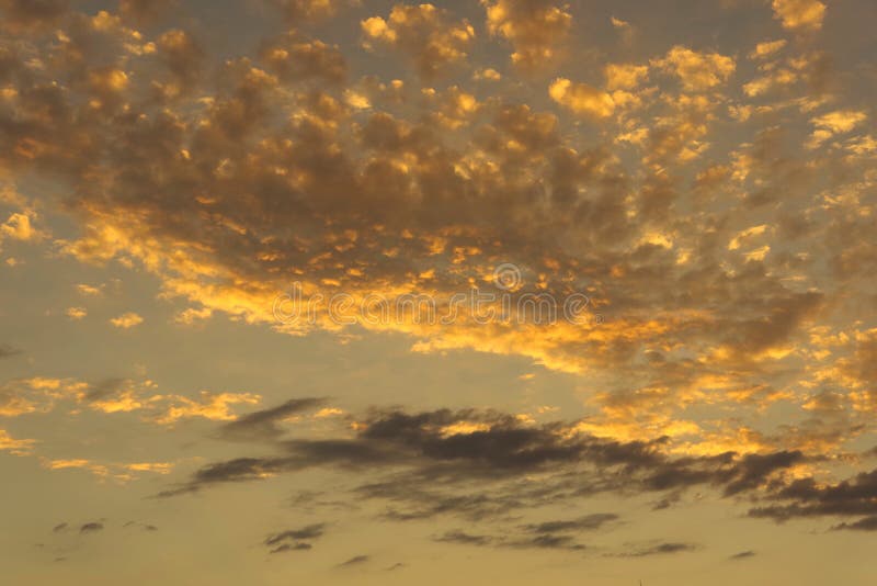 Golden clouds stock photo. Image of holiday, backdrop - 121439334