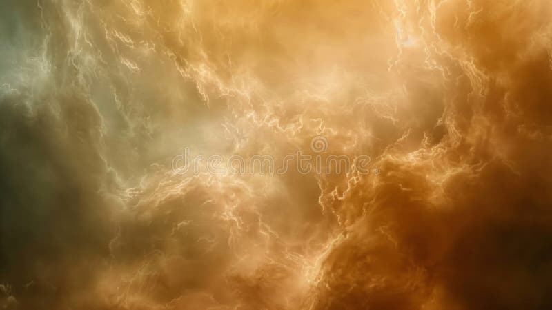 Golden Cloudscape: Abstract Amber Sky Texture Background Stock ...