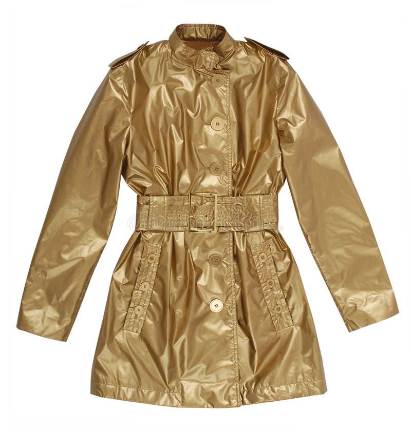 Golden coat stock photo. Image of gold, closeup, coat - 33994682