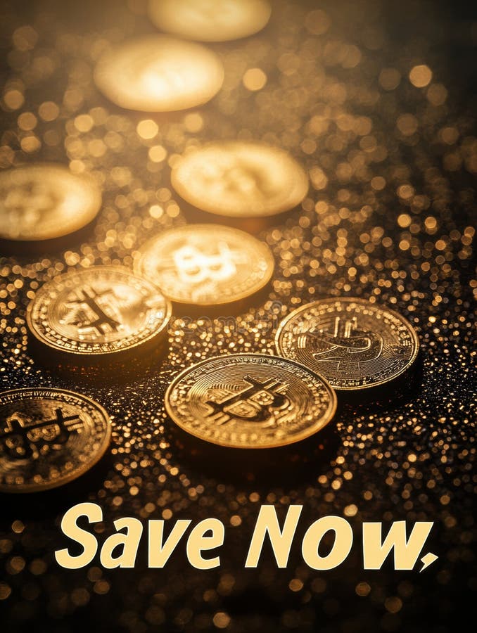 Golden Coins and Banknotes Create a Captivating Display with the ...