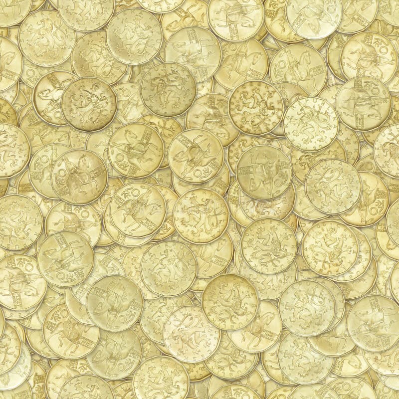 Piles of gold coins stock photo. Image of money, heap - 16812996
