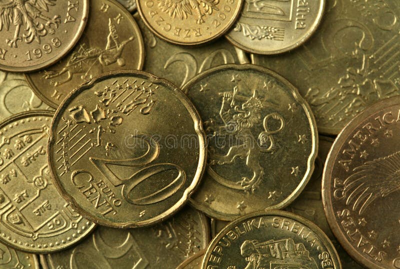 Old UK Coins Texture stock image. Image of bright, business - 6871373