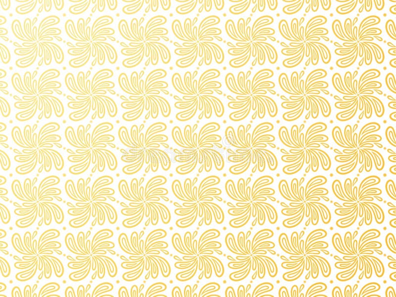 Golden Color Background Wallpaper for Your Artwork. Stock Illustration ...