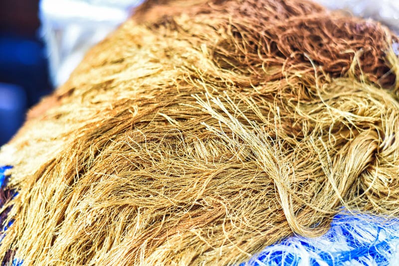 Golden Colored Silk Thread for Embroidery in Vienam Stock Image - Image ...