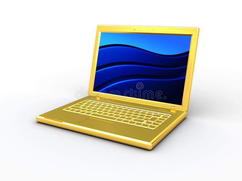 Elegant Gold and Blue Background with Gems Stock Vector - Illustration ...