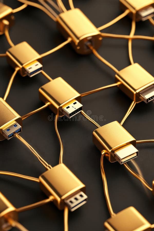 Golden Connectors, Connecting the Future of Devices with Modern Design ...