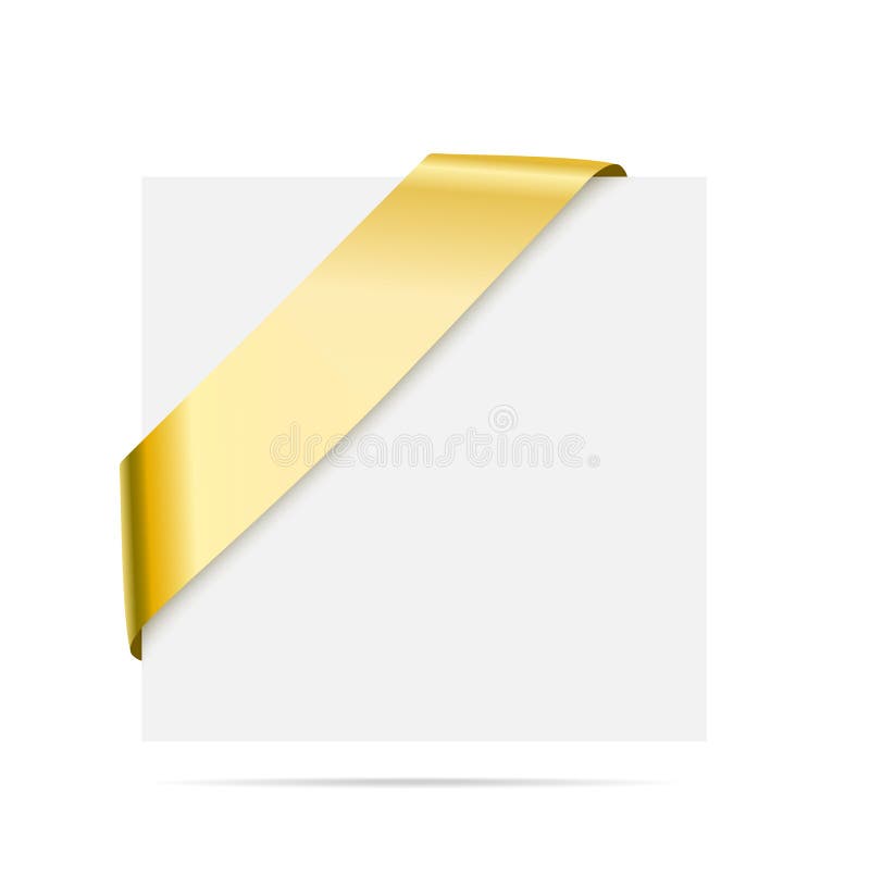 Corner Ribbon Vector