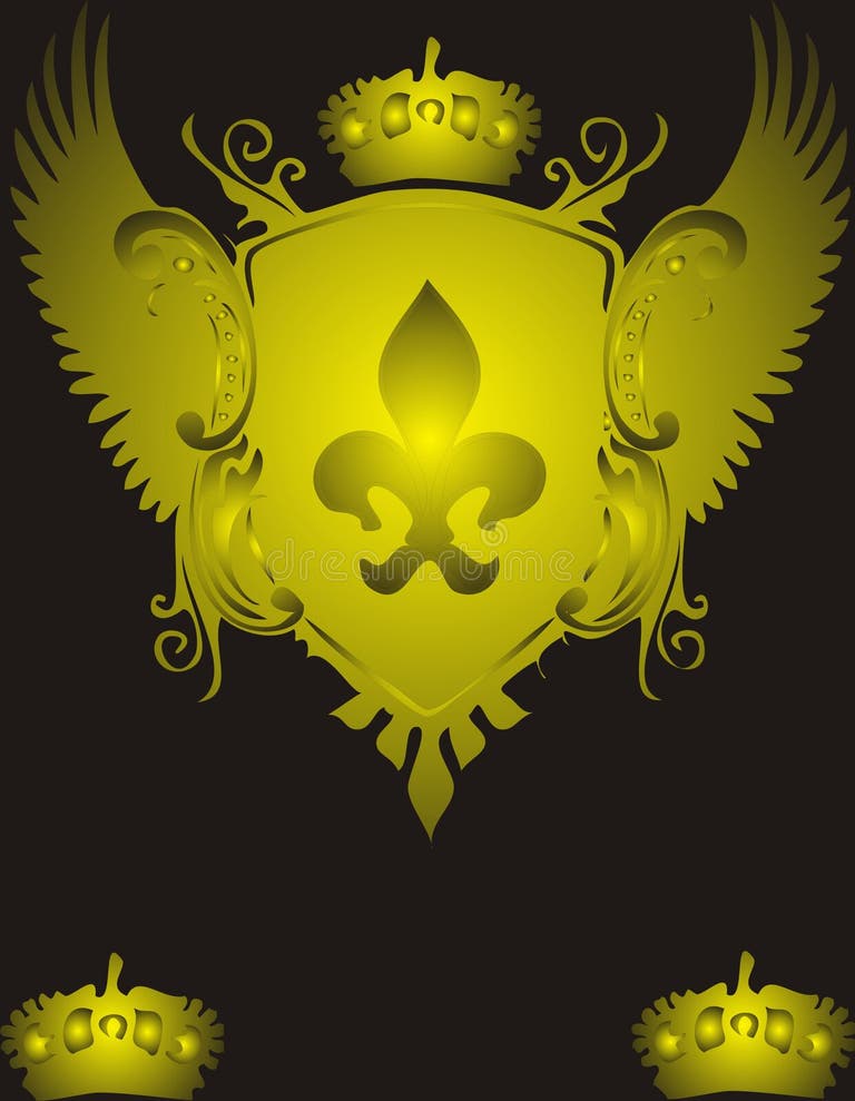 Crown Crest Pattern Stock Illustrations – 2,053 Crown Crest Pattern ...