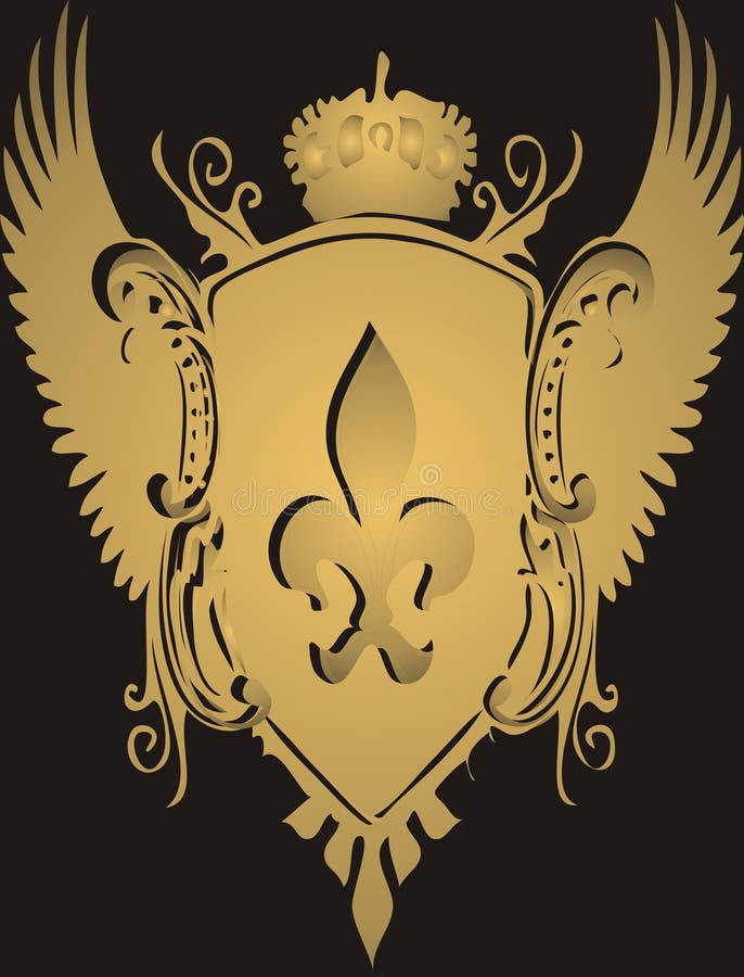 Family Crest of Arms stock vector. Illustration of coat - 9005816