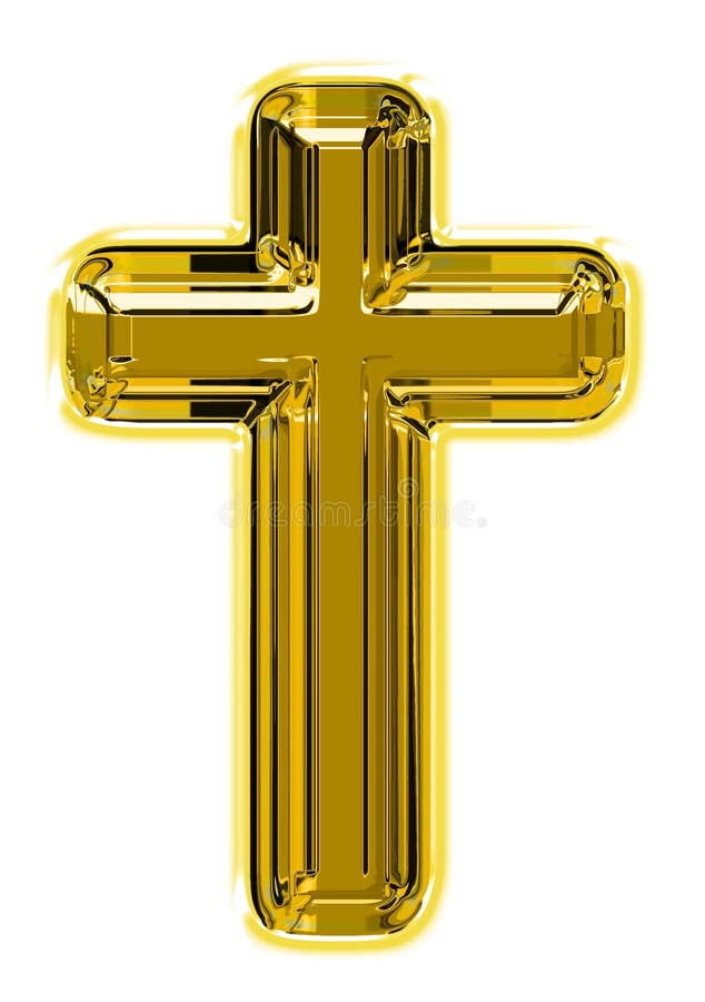 Golden Cross Royalty Free Stock Photo - Image: 9262365