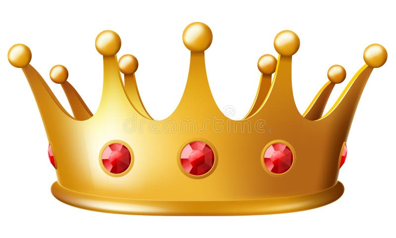 Classic Architectural Gold Decor Stock Vector - Illustration of crown ...